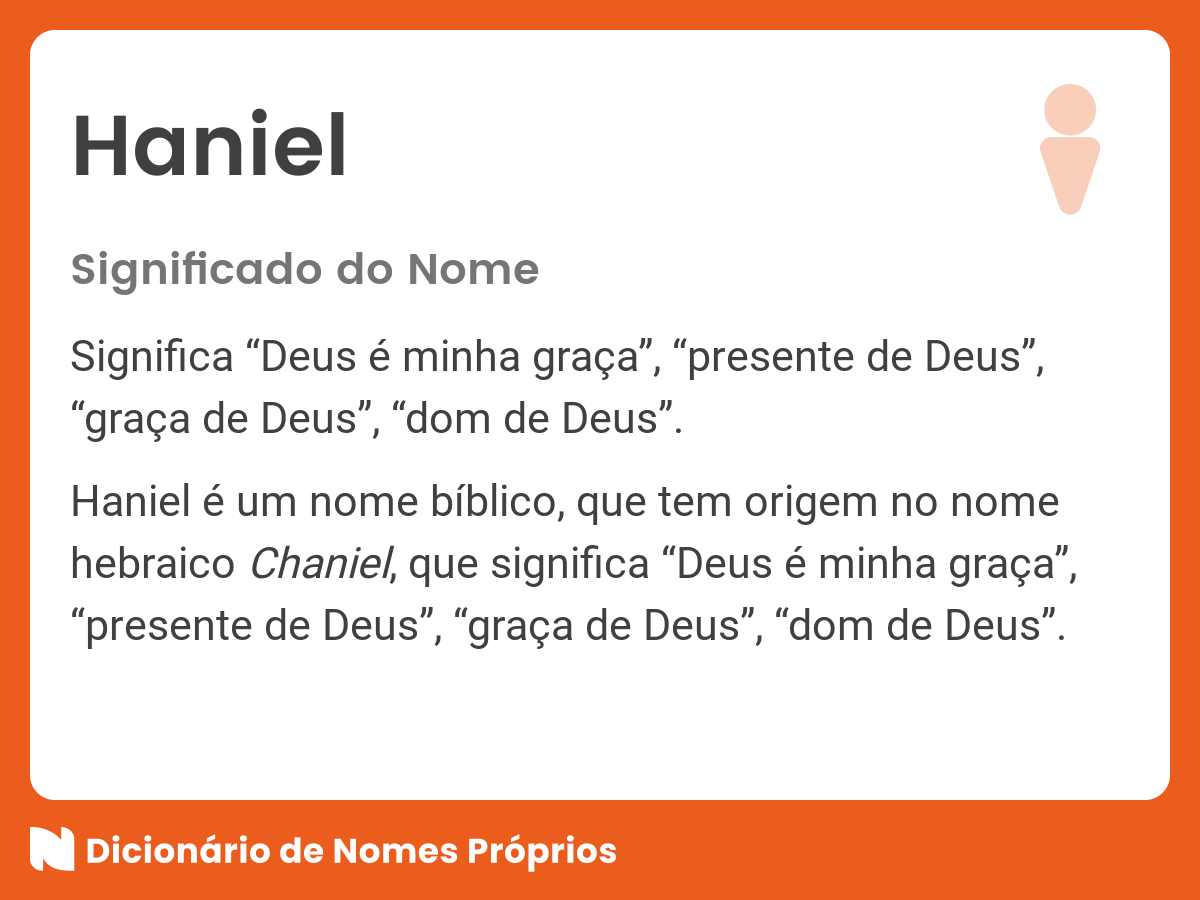Significado do nome Haniel