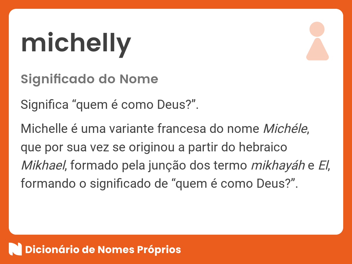 Significado do nome Michelly